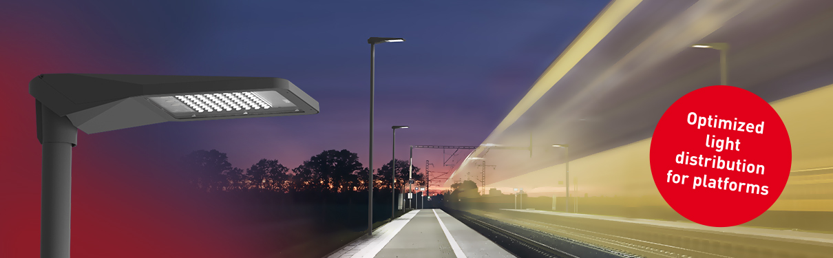 CARPO DB pole-mounted LED luminaire, designed for durable and efficient ...
